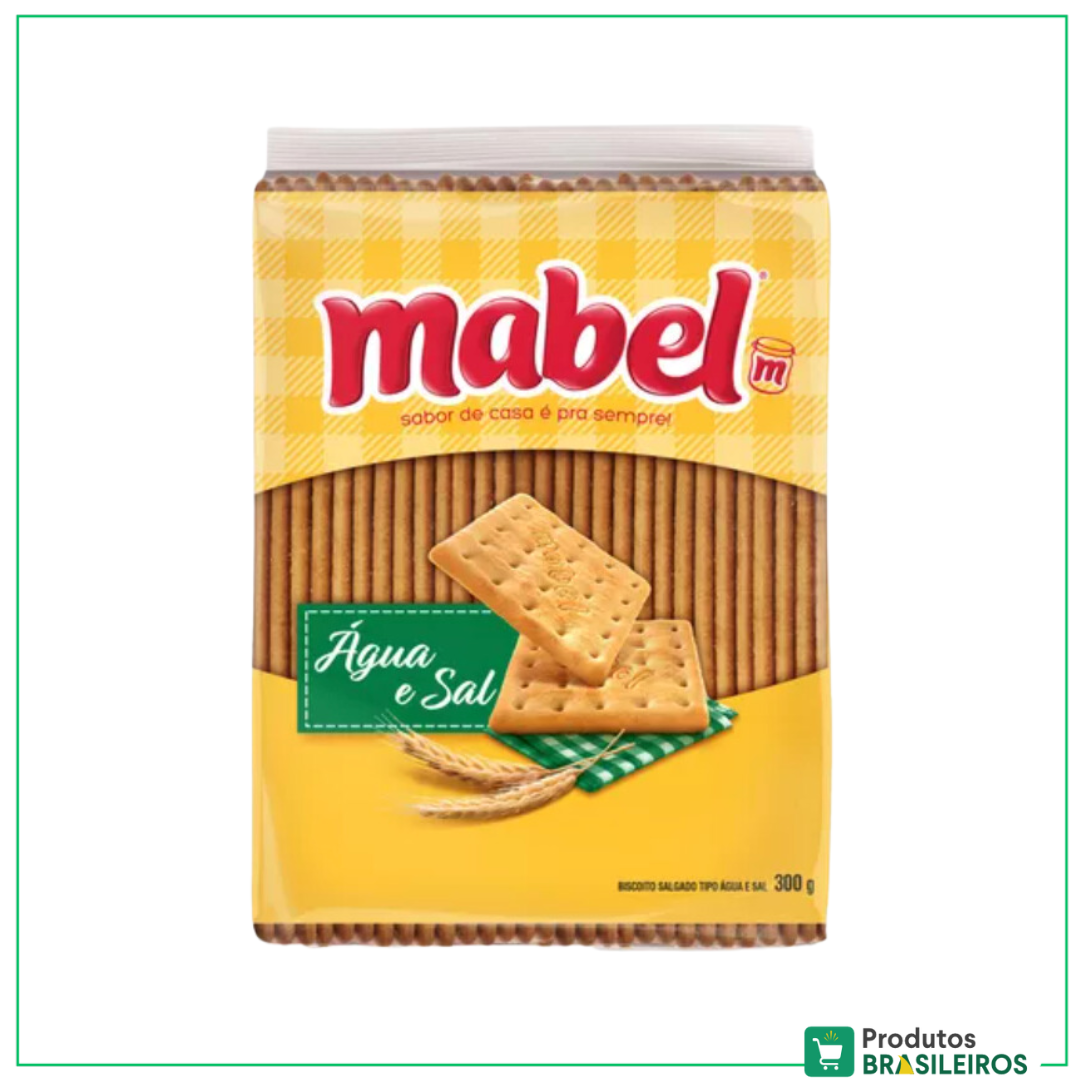 Biscoito Água e Sal / Water and Salt Cracker MABEL - 300g | Produtos ...