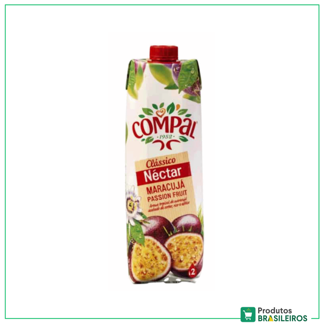 Suco de Maracuja / Passion Fruit Juice COMPAL - 1L | Produtos Brasileiros
